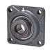 4-Bolt Flange Ball Bearing Mounted Unit, 1.375 in Bore, Eccentric Collar Locking | Solve Industrial