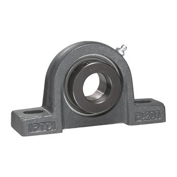 Solve Industrial | Pillow Block Ball Bearing Mounted Unit, Light Duty, Low Center Height, 0.50 ...