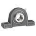 solveindustrial | Pillow Block Ball Bearing Mounted Unit, 1.00 in Bore, Set Screw Locking