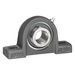 Pillow Block Ball Bearing Mounted Unit, Low Center Height, 1.9375 in Bore, Set Screw Locking ...