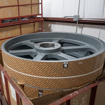 solveindustrial | Oilfield Sheave, 8V Section, 12 Groove, 44.3 in Pitch ...